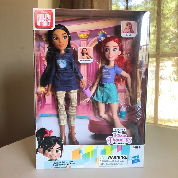 Hasbro | Toys | Ralph Breaks The Internet Pocahontas Ariel Set New ...